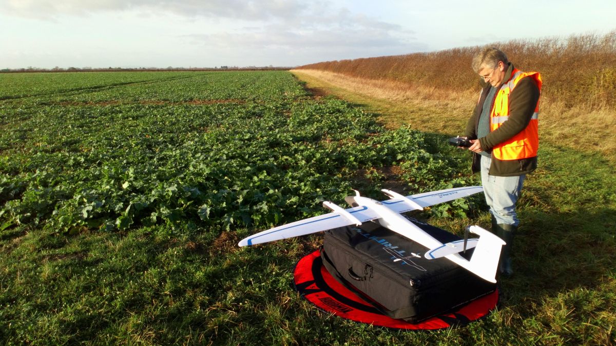 Hummingbird Trinity drone offers improvements to data capture - Agri-TechE