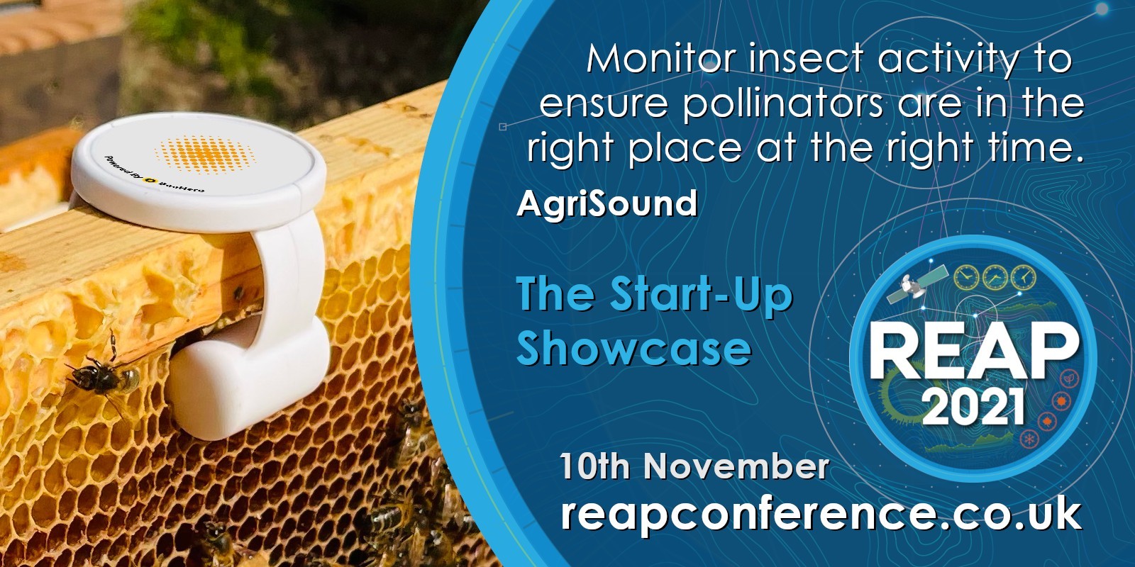 AgriSound launches timely pollination monitor at REAP 2021 - Agri-TechE